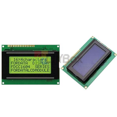 5v Lcd 16x4 1604 Character Lcd Display Module Lcm Yellow Blacklight New