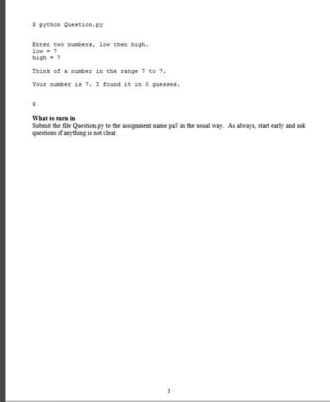 solved in this assignment you will write a python program