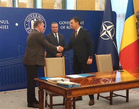 Primarul Mircia Gutău a semnat cu Ministrul Mediului un contract de