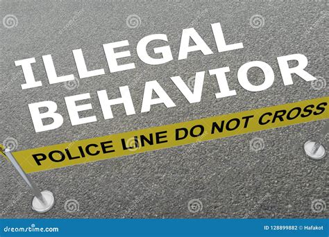 Illegal Behavior Concept Stock Illustration Illustration Of Convict