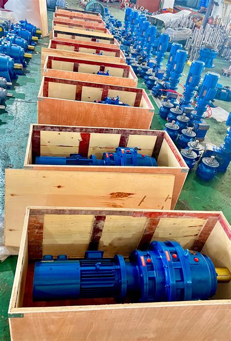 R Series Electric Gear Motor 4kw 7 5kw Power Speed Reducer Gearbox For