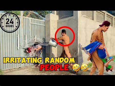 IRRITATING RANDOM PEOPLE FOR 24 HOURS GONE WRONG YouTube