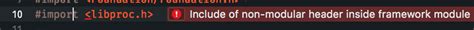 Macos How Do I Use Libproc H In A Modular Swift Framework Stack Overflow