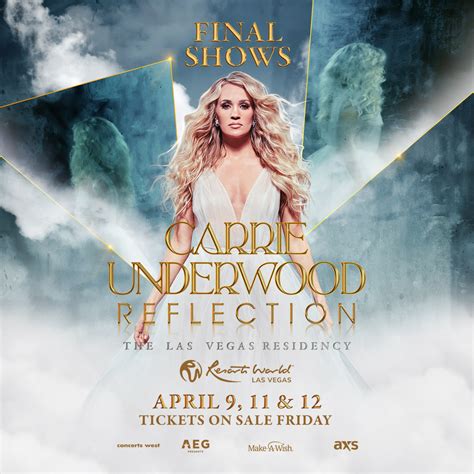 Carrie Underwood Resorts World Theatres First Ever Resident Headliner