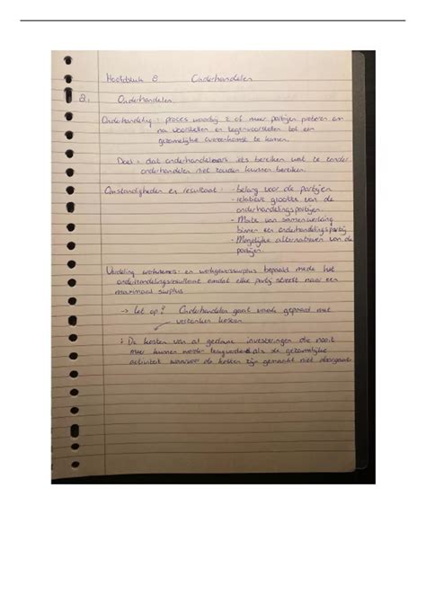 Samenvatting Economie Integraal Leerjaar 5 Hoofdstuk 8 Stuvia NL