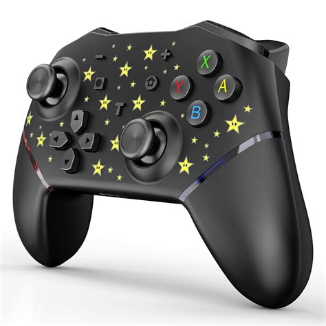 Switch Controller Led Star Wireless Pro Controller Compatible With
