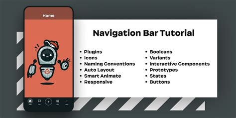 Navigation Bar Tutorial Figma