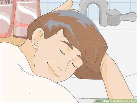 How To Wash Hair In A Sink With Pictures Wikihow