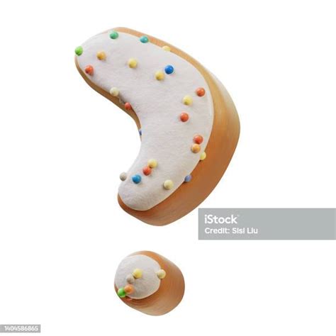 화이트 크림 도넛 글꼴 개념의 3d 그림 베이커리 달콤한 기호 글꼴 맛있는 기호 글꼴 흰색 배경에 고립 된 3d 렌더링 0명에 대한 스톡 사진 및 기타 이미지 Istock