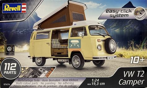 Revell VW T Camper With Pop Up Roof Piece Model Kit New