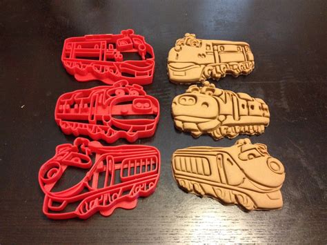 Wilson Koko And Brewster From Chuggington Cookie Cutters 3 Etsy