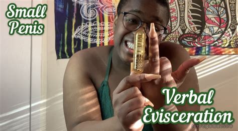 Spend And Splurge For Goddess Small Penis Verbal Evisceration