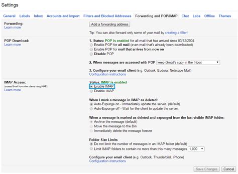 gmail outlook 2010 setup imap easestashok