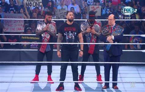 Roman Reigns Se Muestra Muy Confiado En Su Aparición En Wwe Smackdown