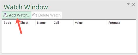 How To Use The Microsoft Excel Watch Window For Formulas