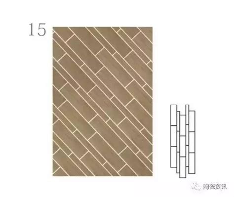 高端木纹砖铺贴的十五种方法