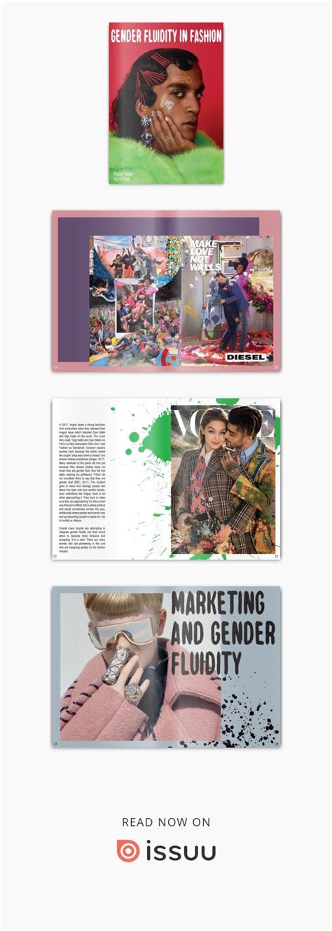 Visual Essay On Gender Fluidity In Fashion Ntu Fmb Fluidity Visual Essay