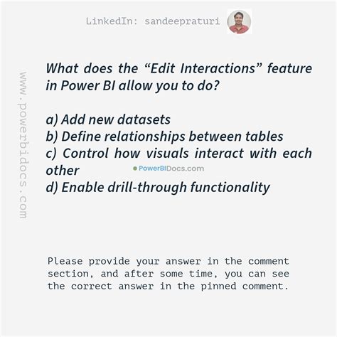 Power What Does The Edit Interactions” Feature In Power Bi Allow You To Do Powerbitutorials