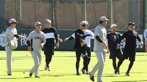 【画像】巨人20日の1軍秋季練習 ウォーカーが練習合流｜日テレnews Nnn