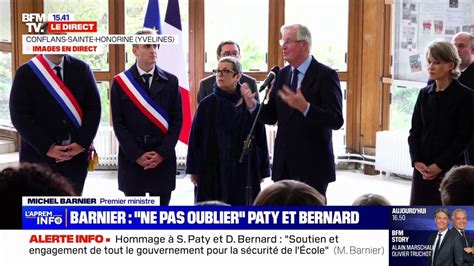 Samuel Paty Et Dominique Bernard Une Minute De Silence En Hommage Aux