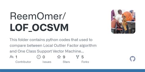 Github Reemomer Lof Ocsvm This Folder Contains Python Codes That Used To Compare Between