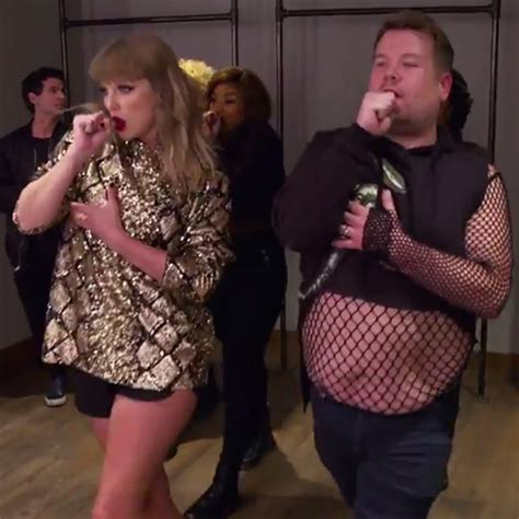Taylor Swift Cant Shake Off Her New Backup Dancer James Corden
