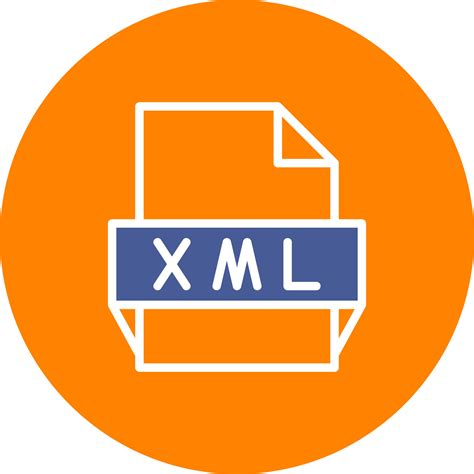 Xml File Format Icon 16979494 Vector Art At Vecteezy