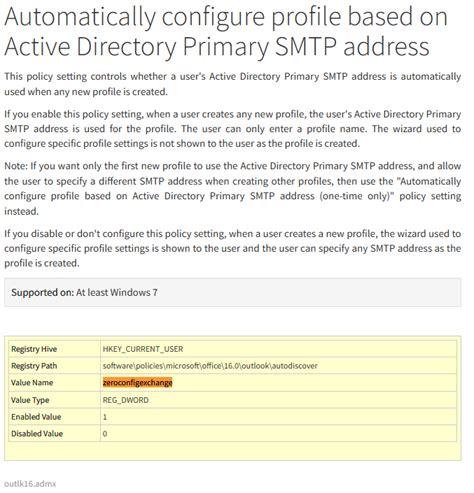 Outlook Gpo Question Regarding Outlk16admx Settings Microsoft Qanda