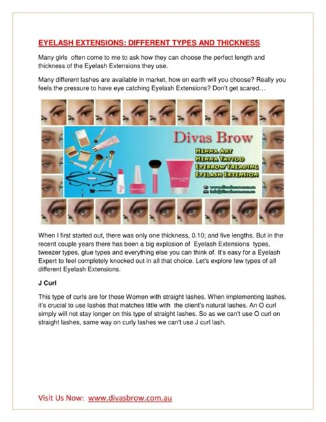 Ppt Different Types Of Eyelash Extensions Powerpoint Presentation