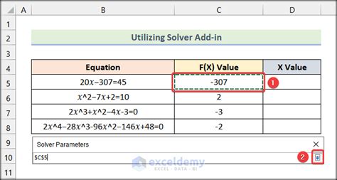 How To Solve For X In Excel 2 Simple Ways ExcelDemy