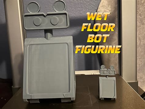 Wet Floor Bot Figurine Fnaf Remixed By Tuneless Makerworld Download
