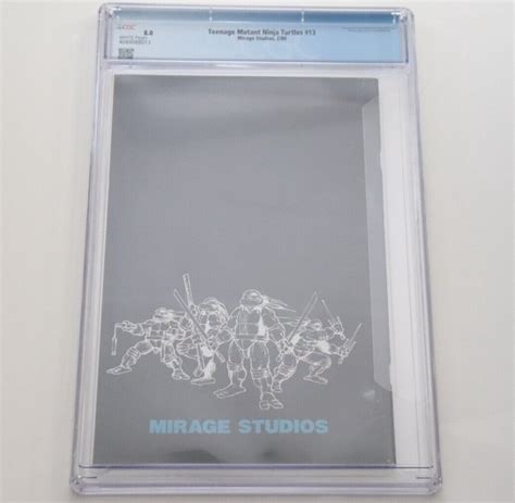 Teenage Mutant Ninja Turtles 13 1988 Cgc 80 Mirage Studios Comic