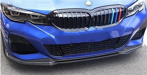 Bmw 3 Series G20g21 3d Design Style Carbon Fibre Front Lip Spoiler