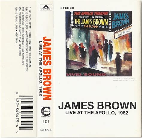 James Brown Live At The Apollo 1962 1990 Cassette Discogs
