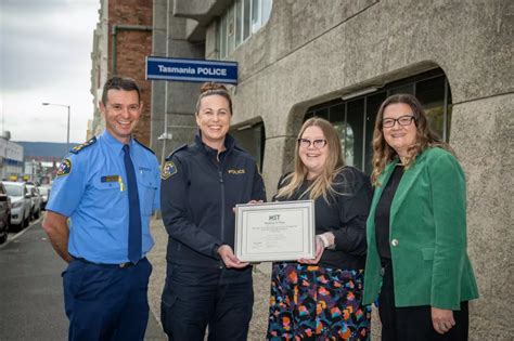 Tasmania Police Awarded For Using Mst Institute Youth Program