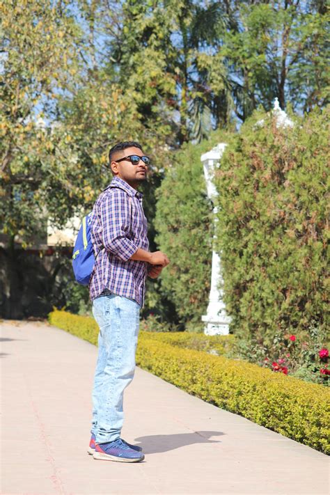 A Model Posing In Garden Pixahive