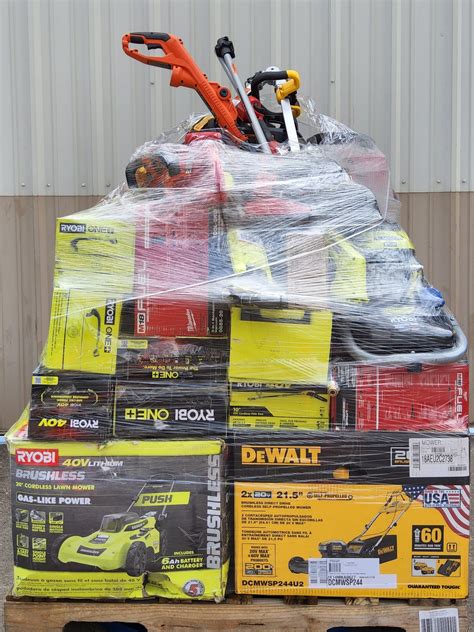 MIXED TOOL PALLET LOT ID 080405 Untested Customer Returns Texas