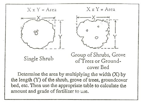 Suggested Fertilizer Practices For Trees Shrubs Vines And Groundcovers Soil Nutrient