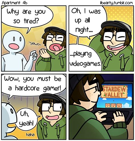 Hardcore Gamer Rwebcomics