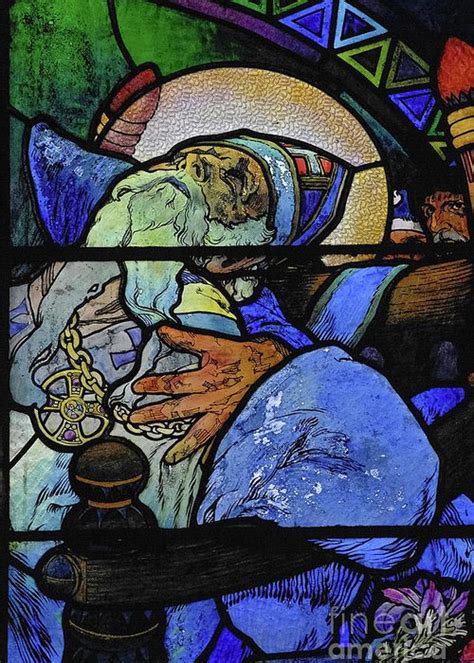 Comforting Arm Around Shoulders Of Dying St Methodius Missionary Sent