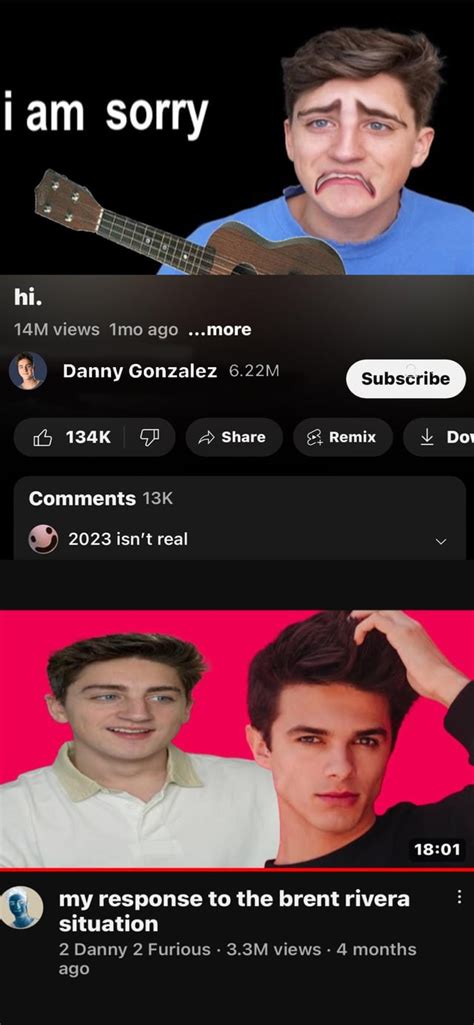 Dannys Actual Apology Rdannygonzalez