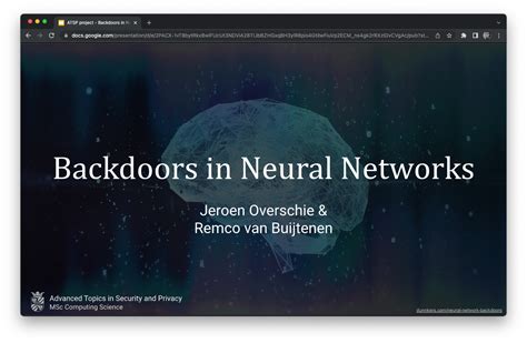 GitHub Dunnkers Neural Network Backdoors Implementations And Demo Of A Regular Backdoor And A