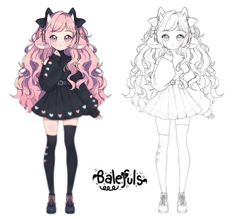 Kemonomimi Girl Adopt Sold By Balefuls On Deviantart