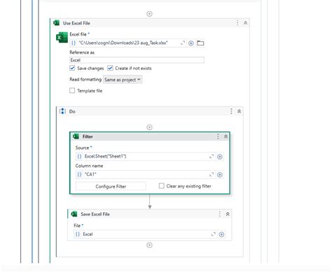 Apply Excel Filter And Save The File Studio UiPath Community Forum