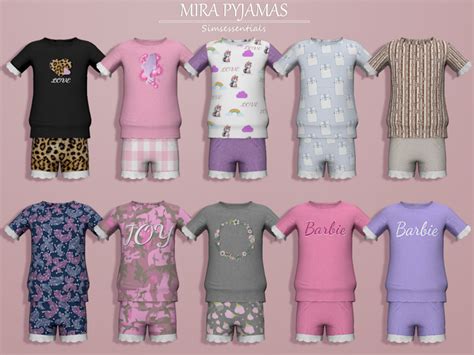 The Sims Resource Mira Pyjamas