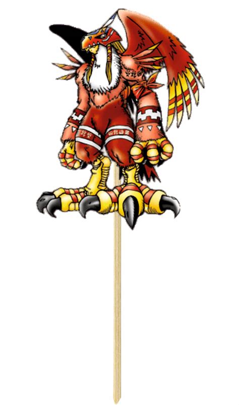 Topper Na Tort Na Urodziny Digimon Garudamon Cena Opinie Allegro