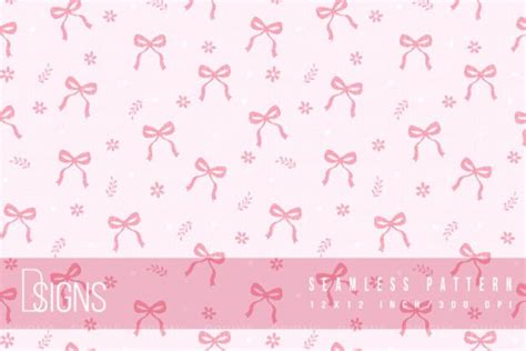 Vintage Coquette Pink Seamless Pattern Graphic By Dsigns · Creative Fabrica