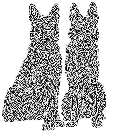 Adobe Illustrator How To Do A Turing Pattern Ditherhalftone Effect