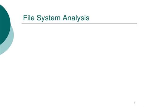 Ppt File System Analysis Powerpoint Presentation Free Download Id