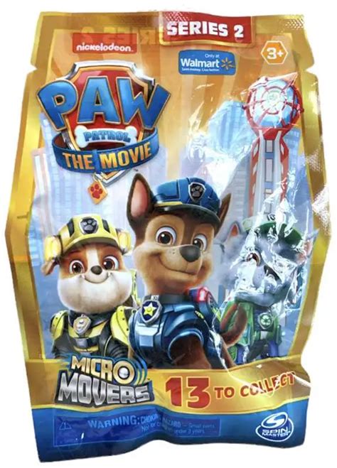 Paw Patrol The Movie Series 2 Micro Movers Exclusive Mystery Pack 1